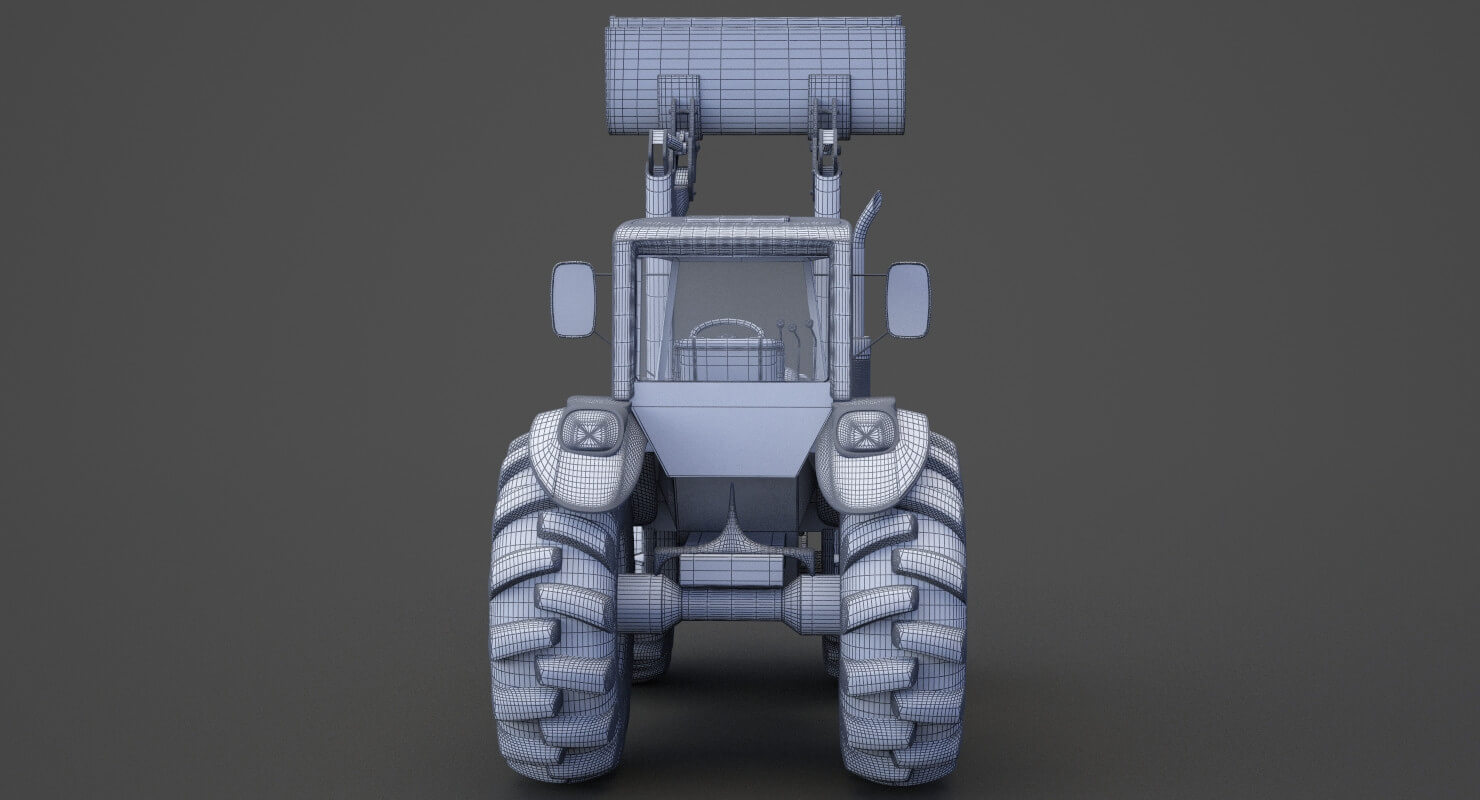 Construction Vehicle - Dozer 3D Model by sky3dstudios69