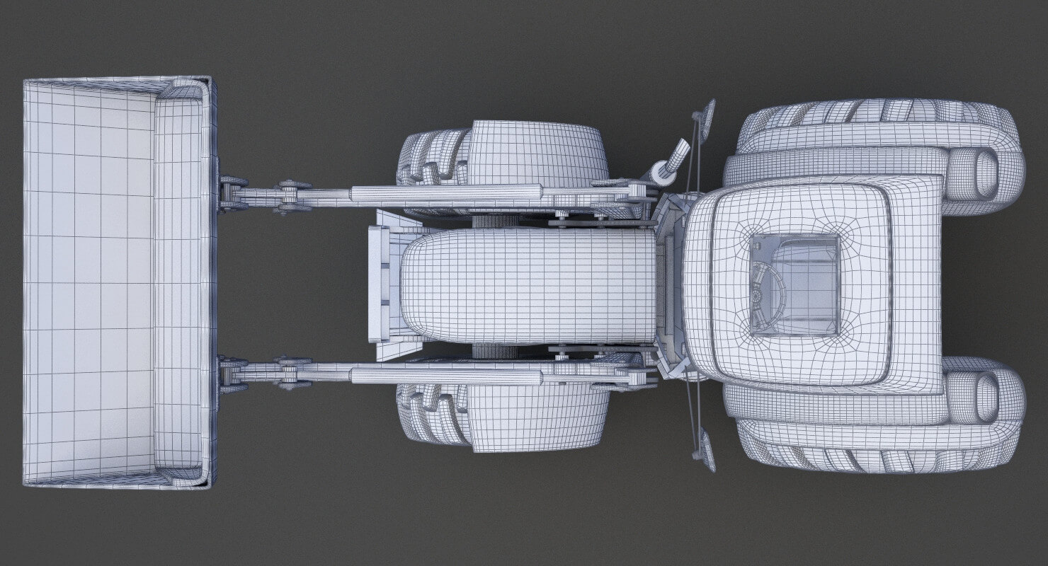 Construction Vehicle - Dozer 3D Model by sky3dstudios69