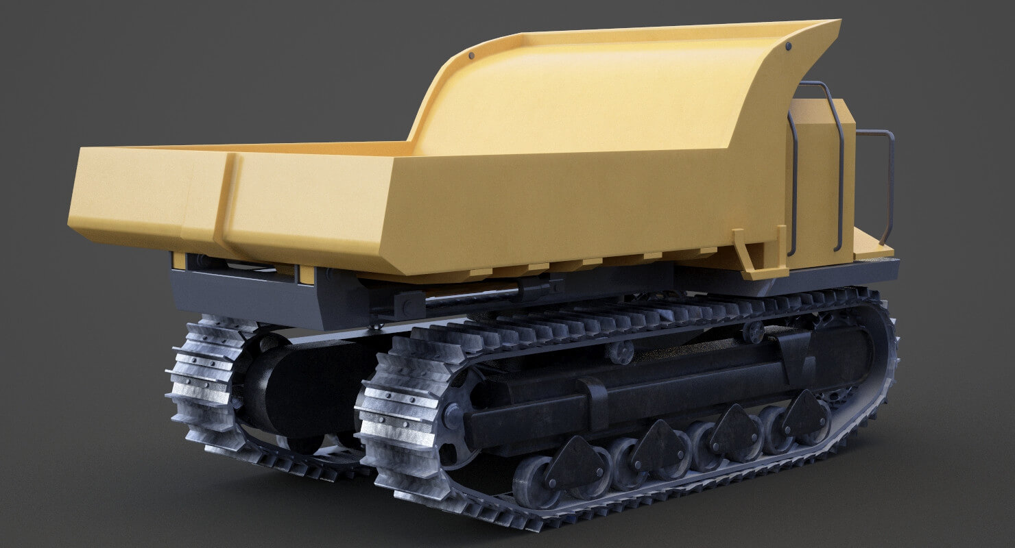 Construction Vehicle - Mining Truck 02 3D Model by sky3dstudios69