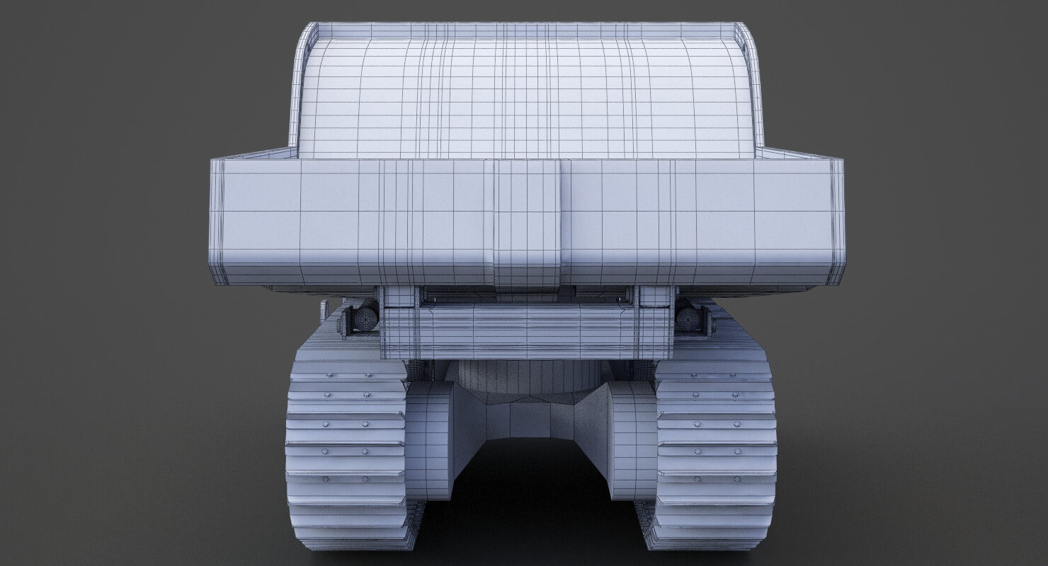 Construction Vehicle - Mining Truck 02 3D Model by sky3dstudios69