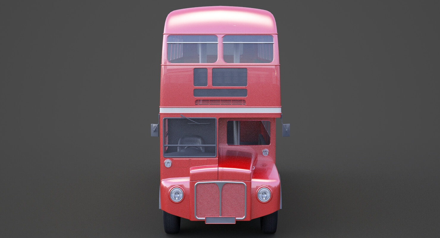 Double Decker Bus - 3D Model by sky3dstudios69