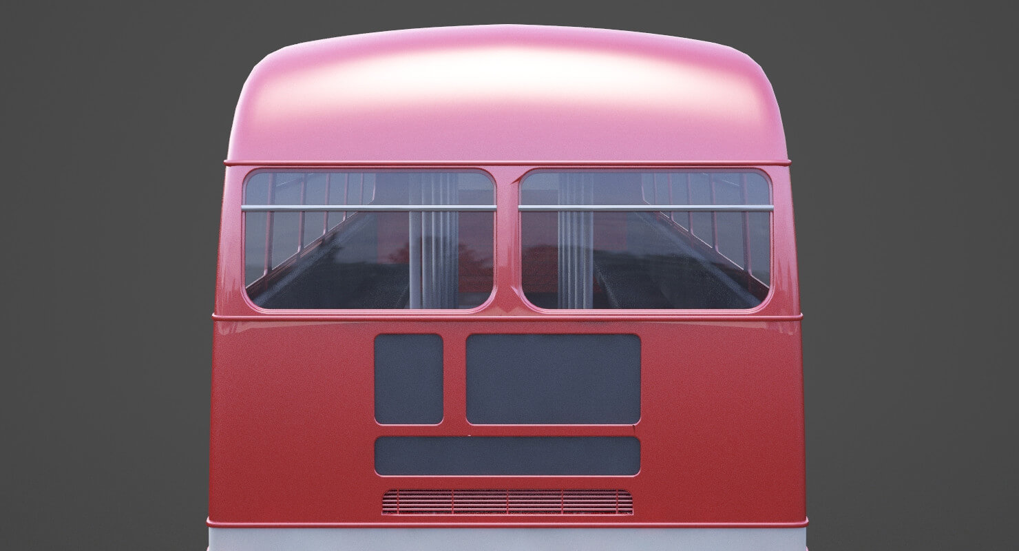 Double Decker Bus - 3D Model by sky3dstudios69