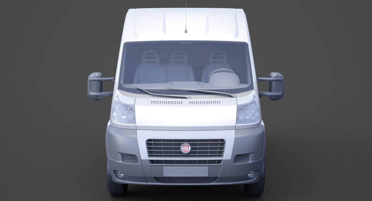 Fiat Ducato Van - 3D Model by sky3dstudios69