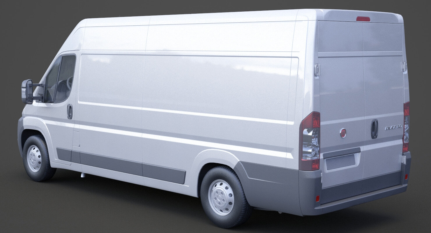 Fiat Ducato Van - 3D Model by sky3dstudios69