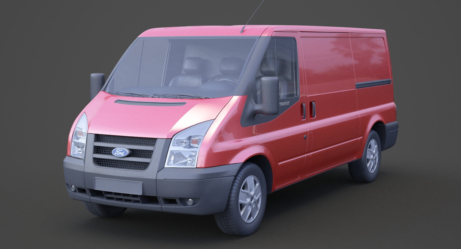 Ford Transit - 3D Model by sky3dstudios69