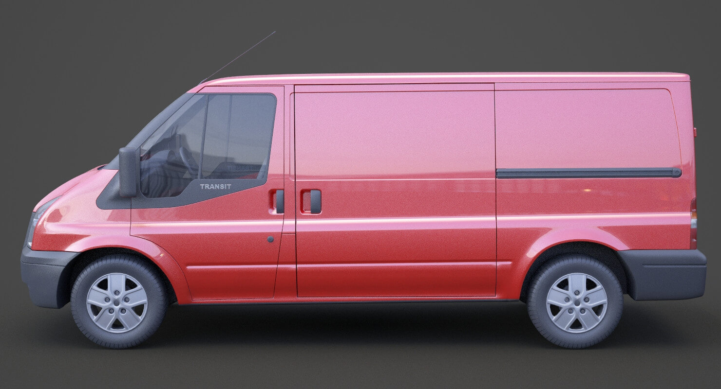 Ford Transit - 3D Model by sky3dstudios69