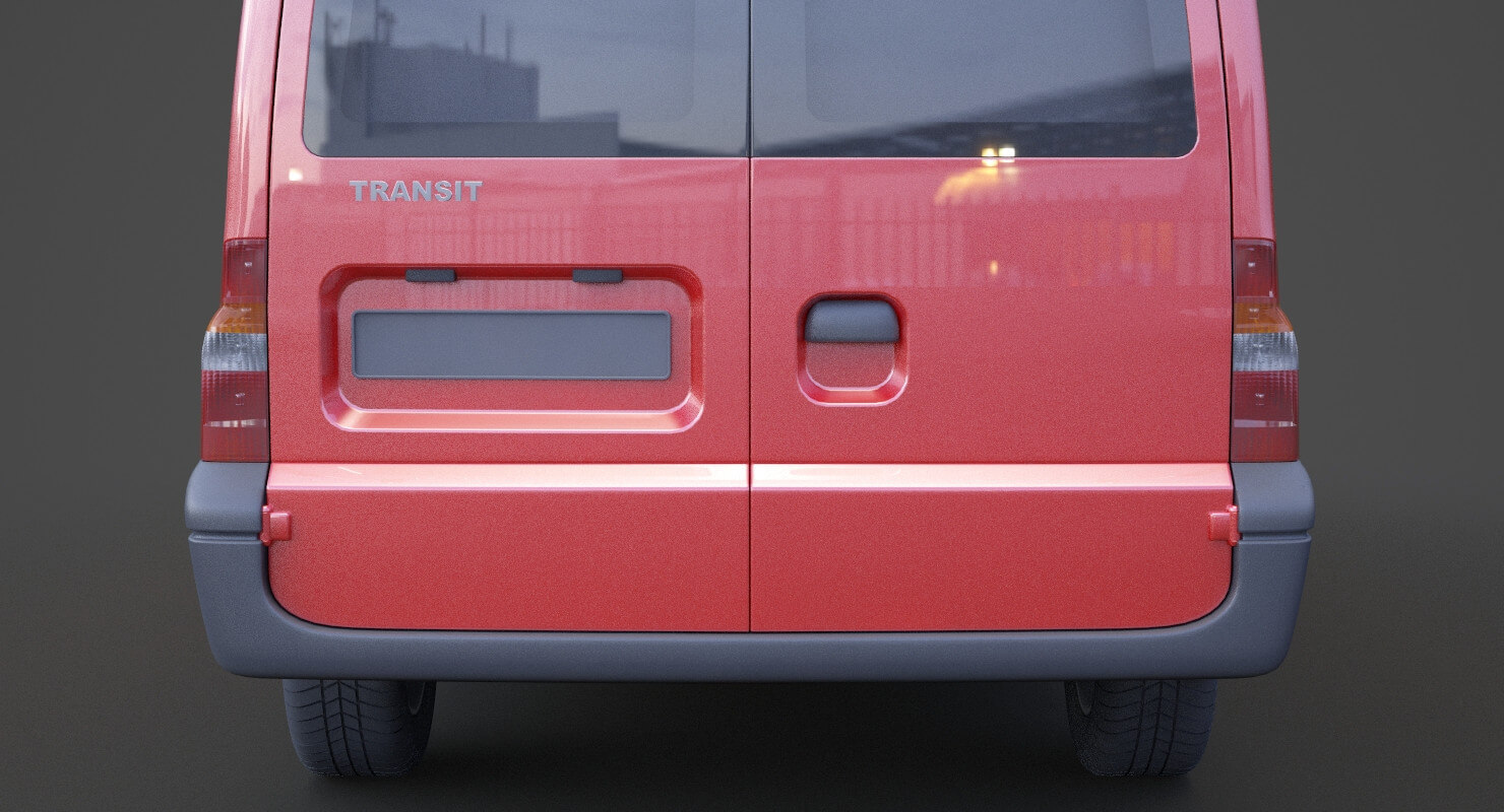 Ford Transit - 3D Model by sky3dstudios69