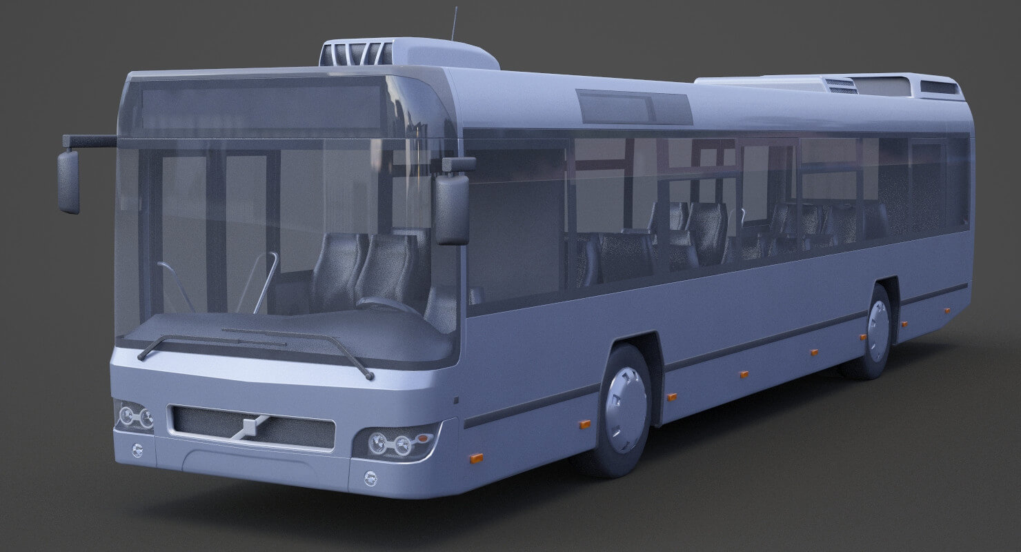 Generic Bus 01 - 3D Model by sky3dstudios69