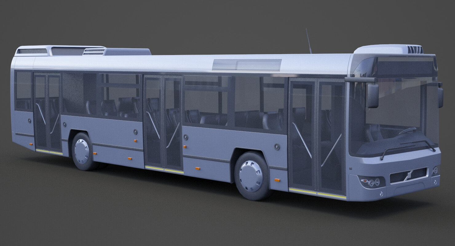 Generic Bus 01 - 3D Model by sky3dstudios69