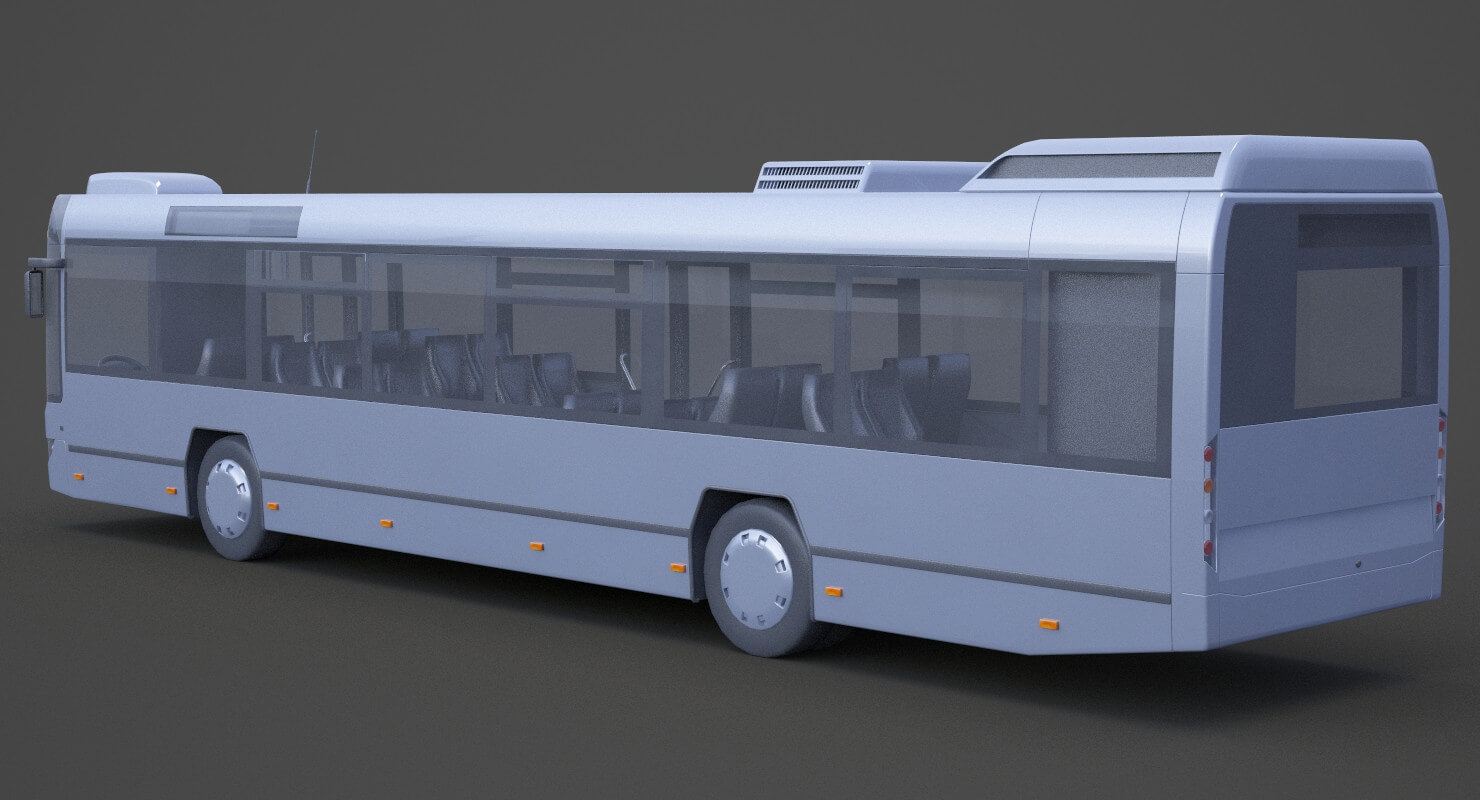 Generic Bus 01 - 3D Model by sky3dstudios69