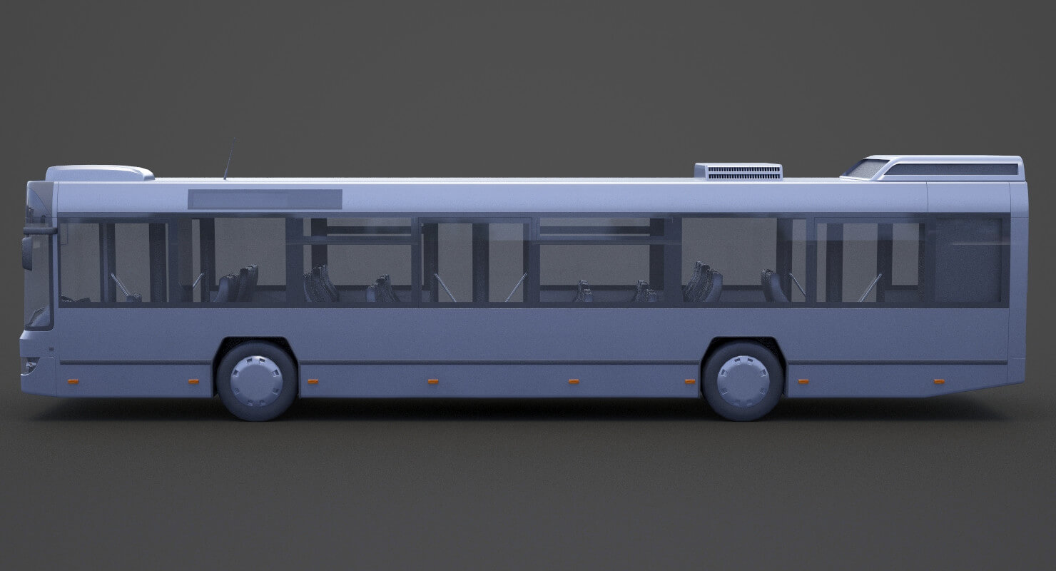 Generic Bus 01 - 3D Model by sky3dstudios69