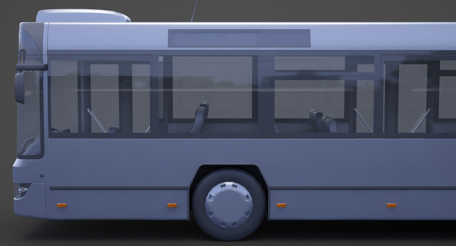 Generic Bus 01 - 3D Model by sky3dstudios69