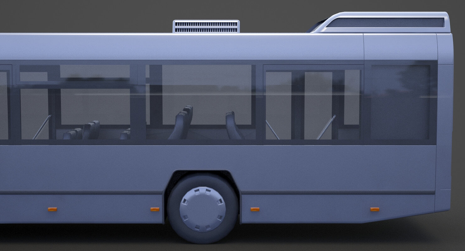 Generic Bus 01 - 3D Model by sky3dstudios69