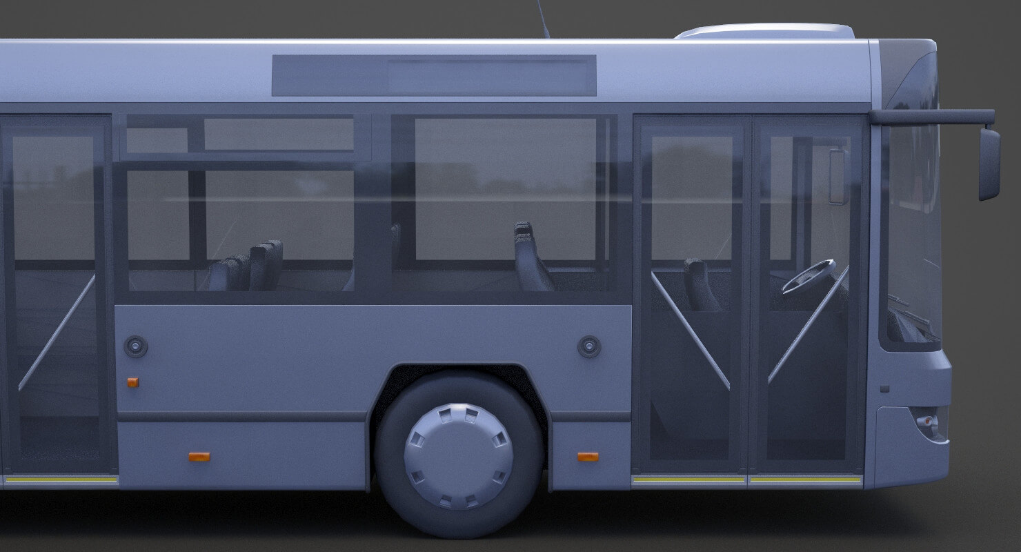 Generic Bus 01 - 3D Model by sky3dstudios69