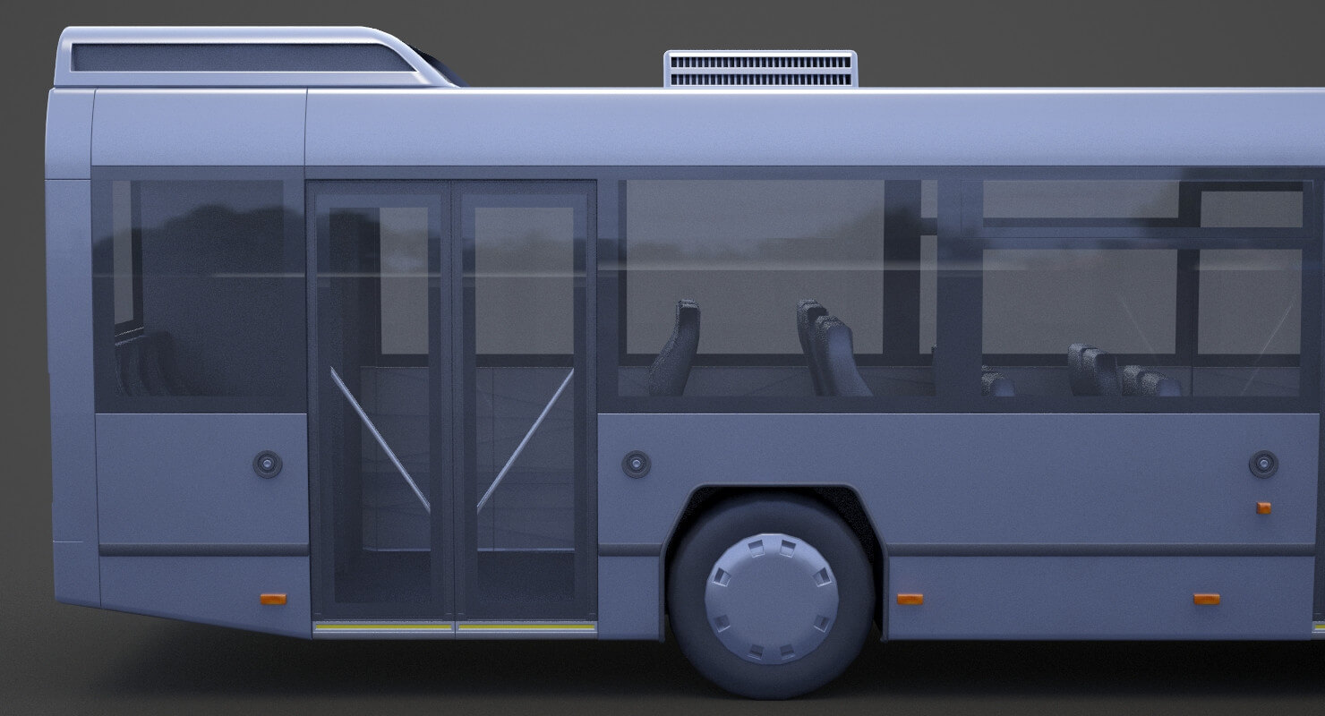 Generic Bus 01 - 3D Model by sky3dstudios69