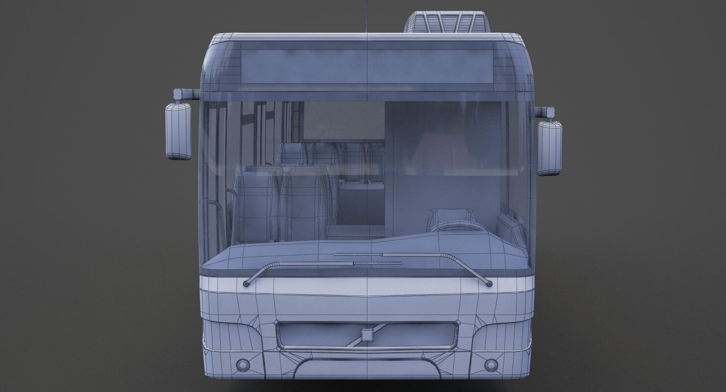 Generic Bus 01 - 3D Model by sky3dstudios69