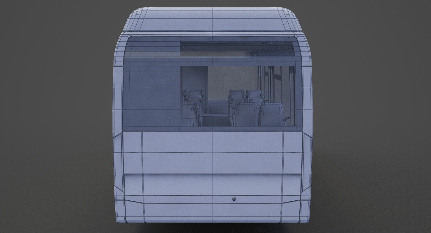 Generic Bus 01 - 3D Model by sky3dstudios69