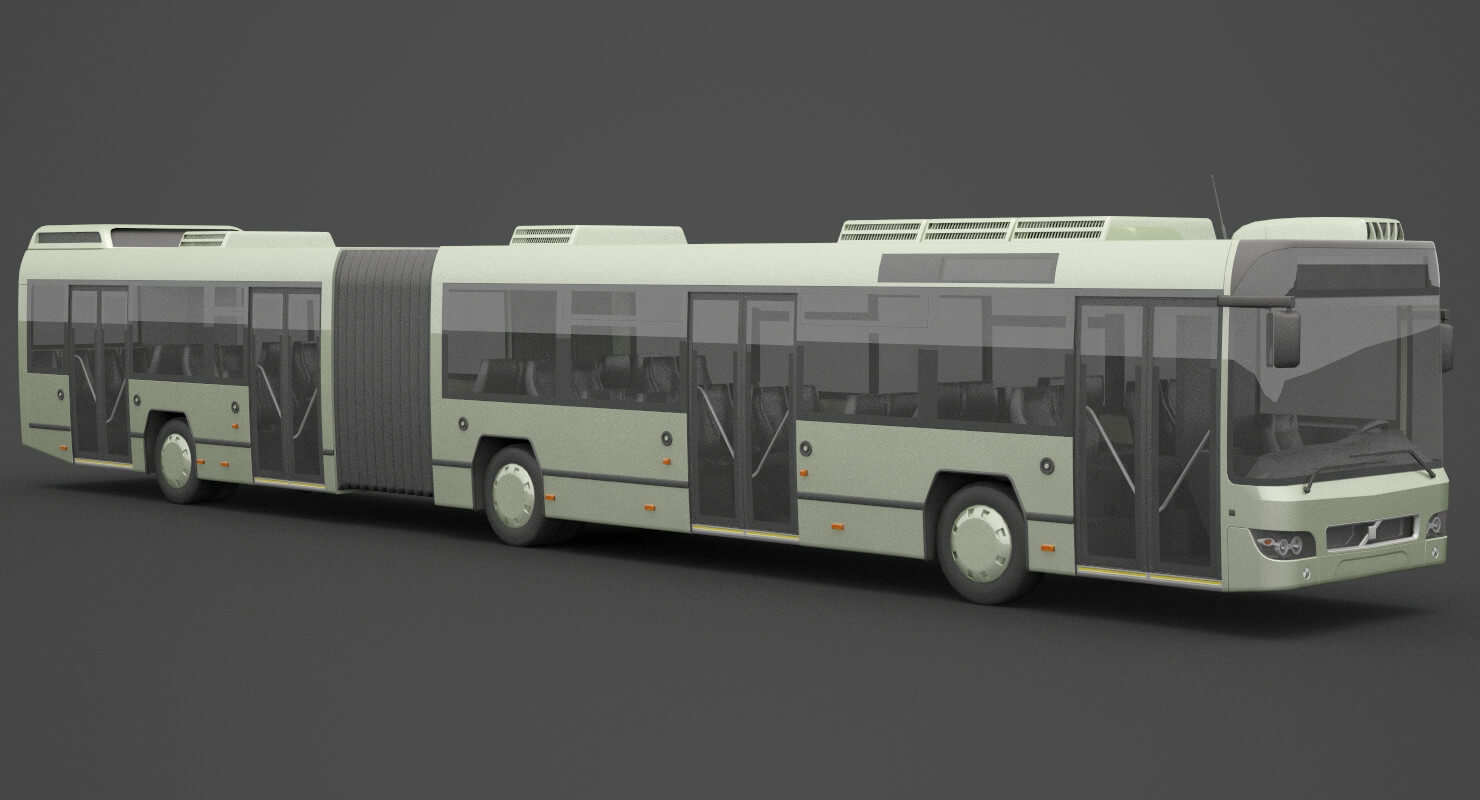 Generic Bus 02 - 3D Model by sky3dstudios69