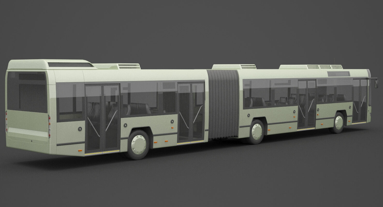 Generic Bus 02 - 3D Model by sky3dstudios69