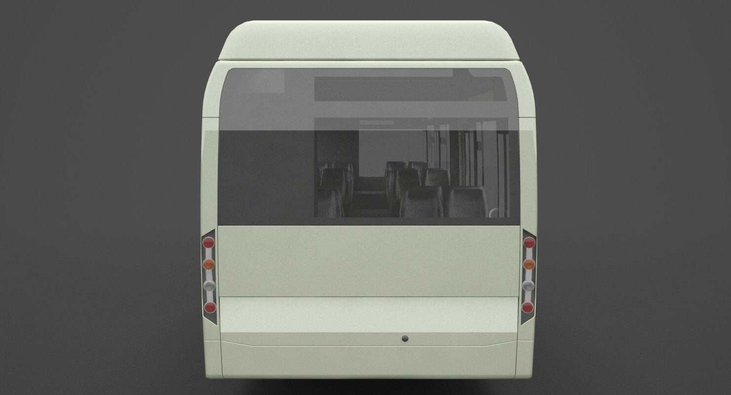 Generic Bus 02 - 3D Model by sky3dstudios69