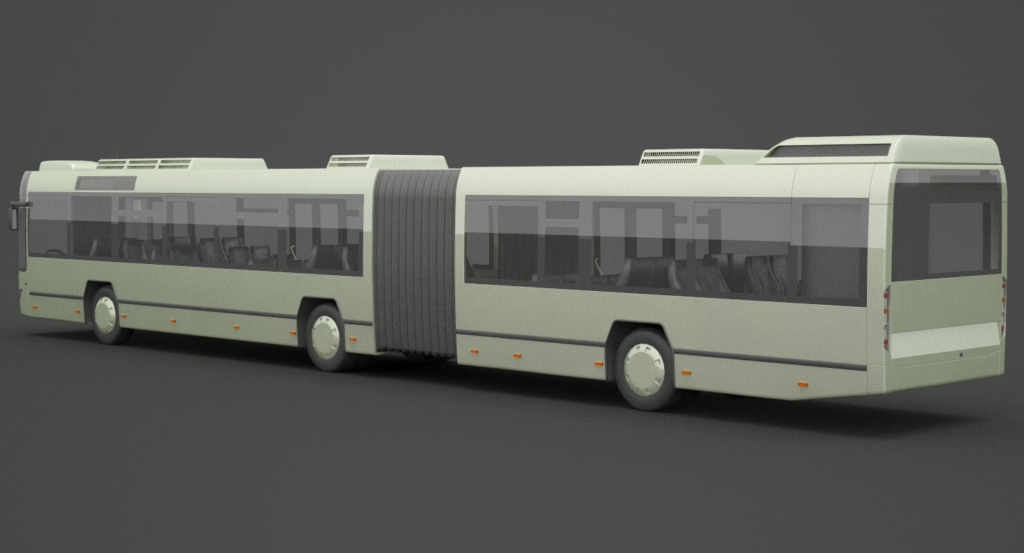 Generic Bus 02 - 3D Model by sky3dstudios69