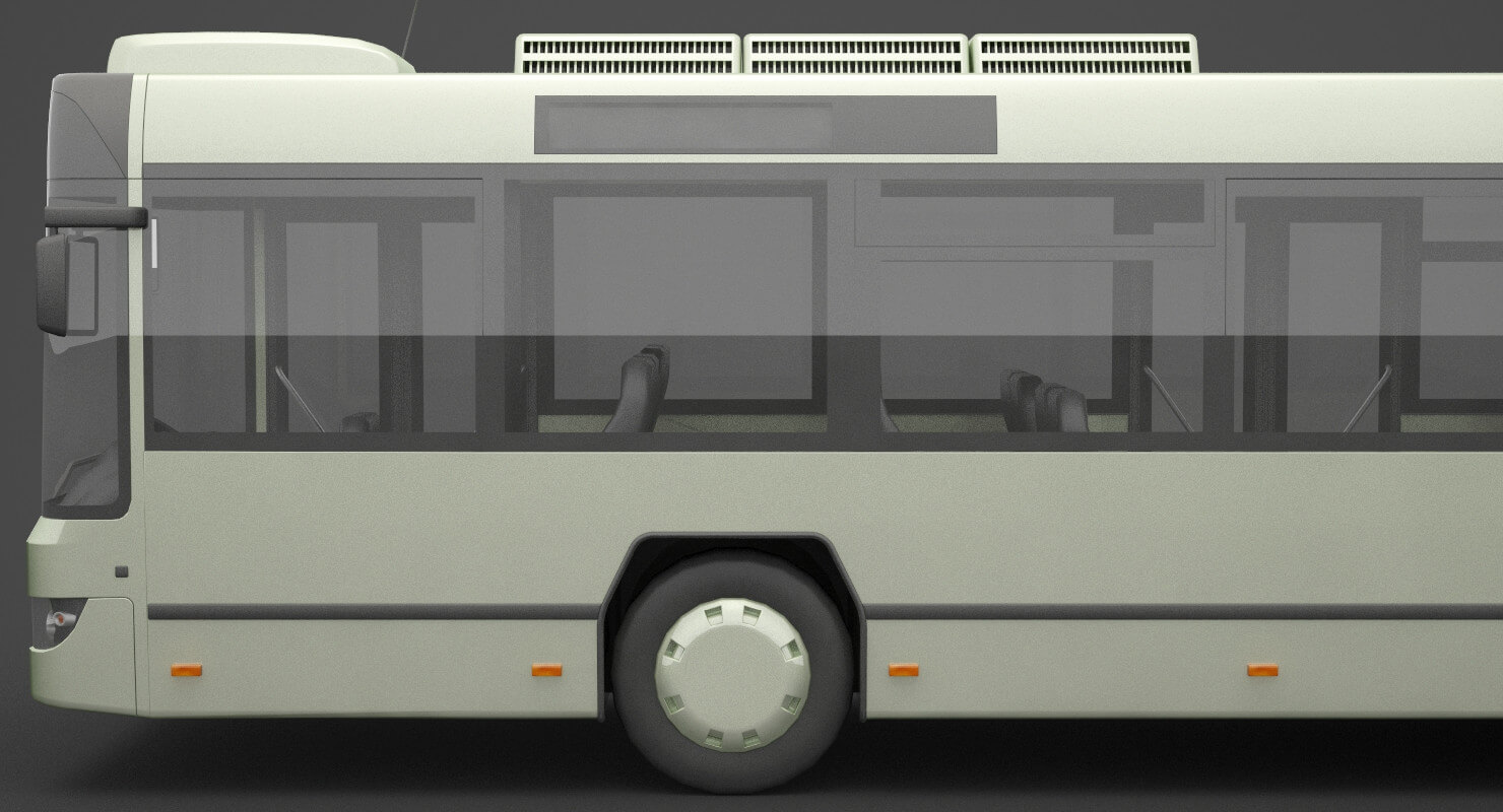 Generic Bus 02 - 3D Model by sky3dstudios69