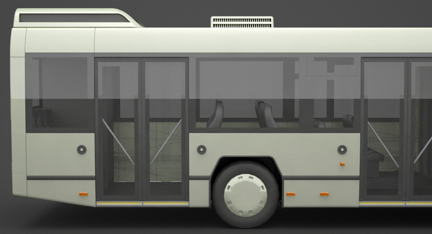 Generic Bus 02 - 3D Model by sky3dstudios69
