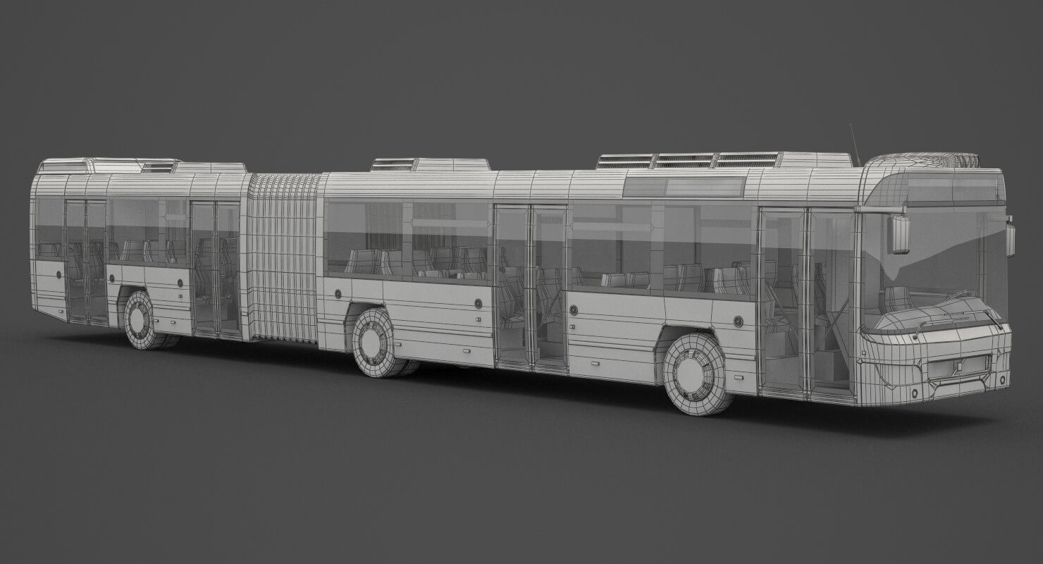Generic Bus 02 - 3D Model by sky3dstudios69