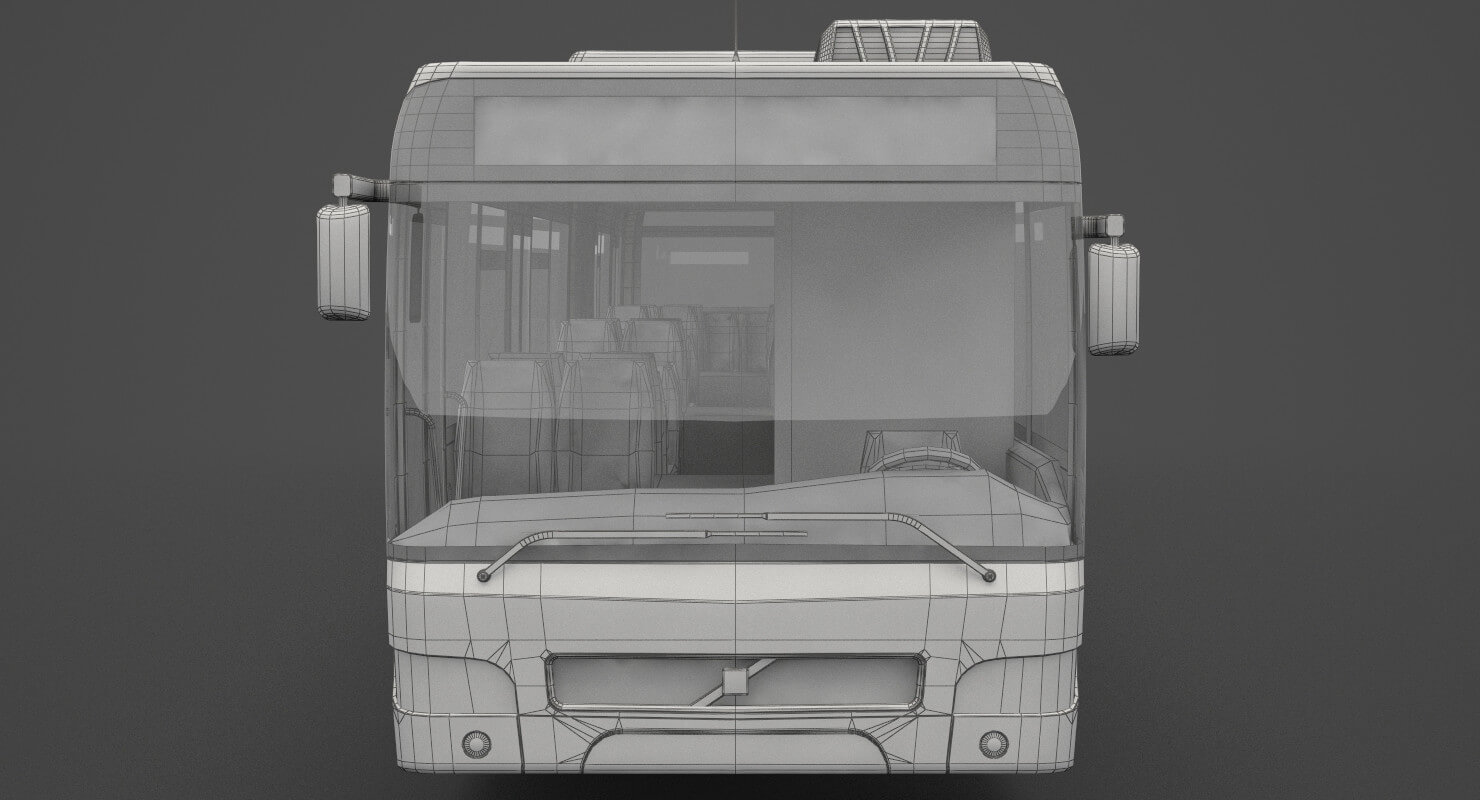 Generic Bus 02 - 3D Model by sky3dstudios69