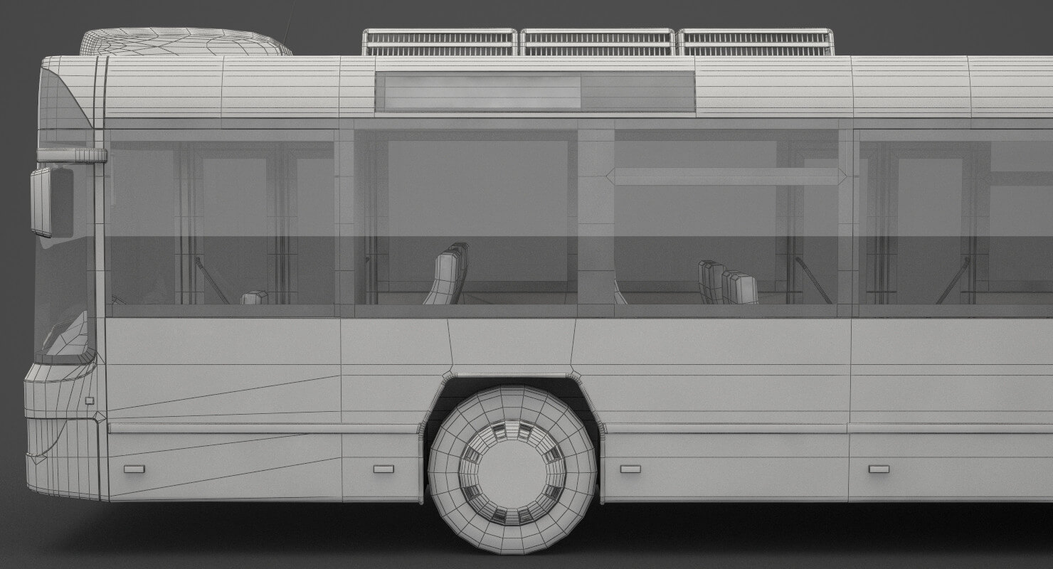 Generic Bus 02 - 3D Model by sky3dstudios69