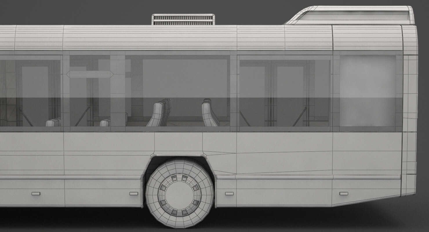 Generic Bus 02 - 3D Model by sky3dstudios69