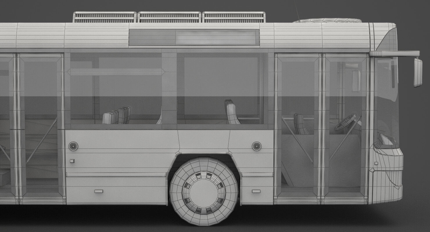 Generic Bus 02 - 3D Model by sky3dstudios69