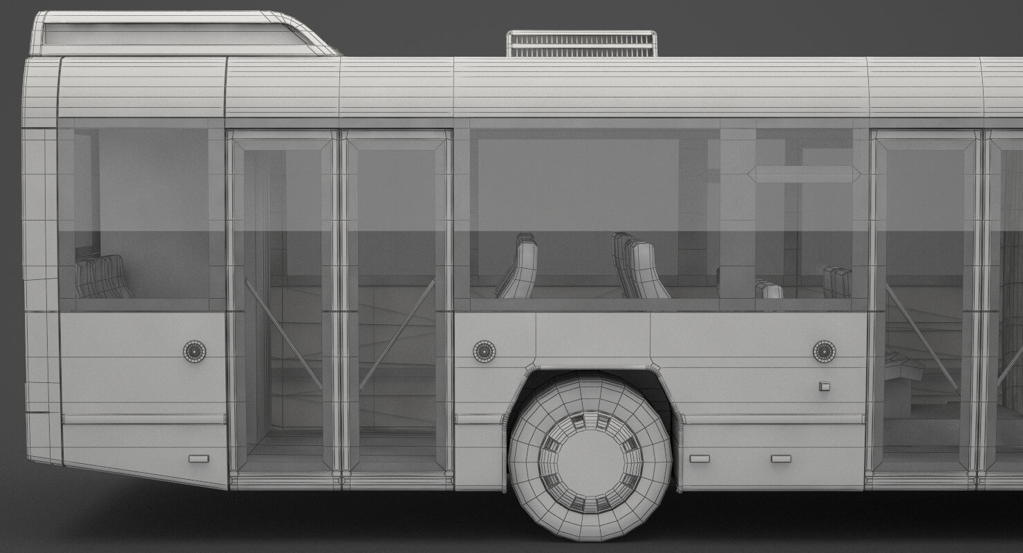 Generic Bus 02 - 3D Model by sky3dstudios69