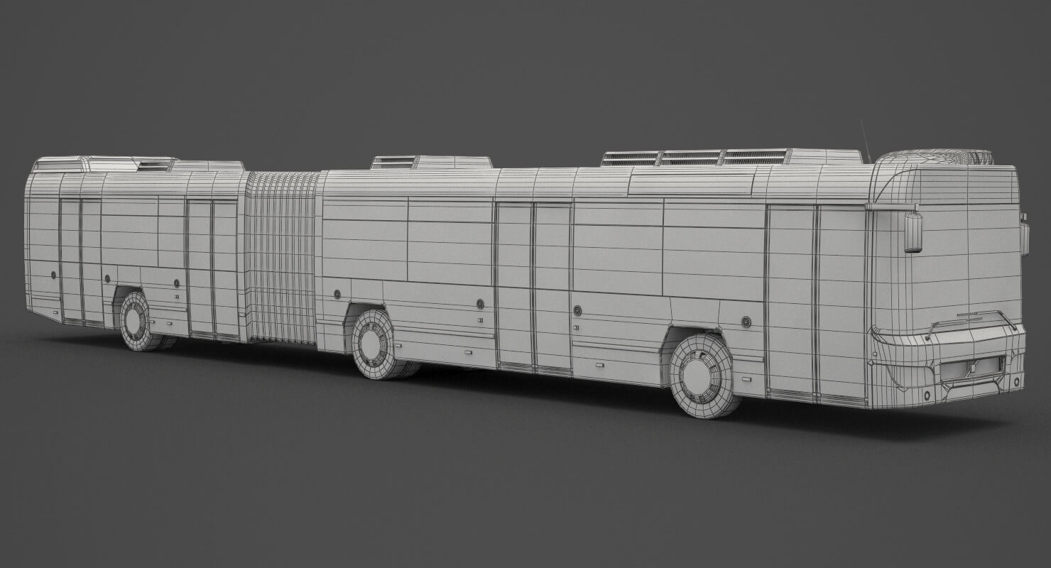 Generic Bus 02 - 3D Model by sky3dstudios69