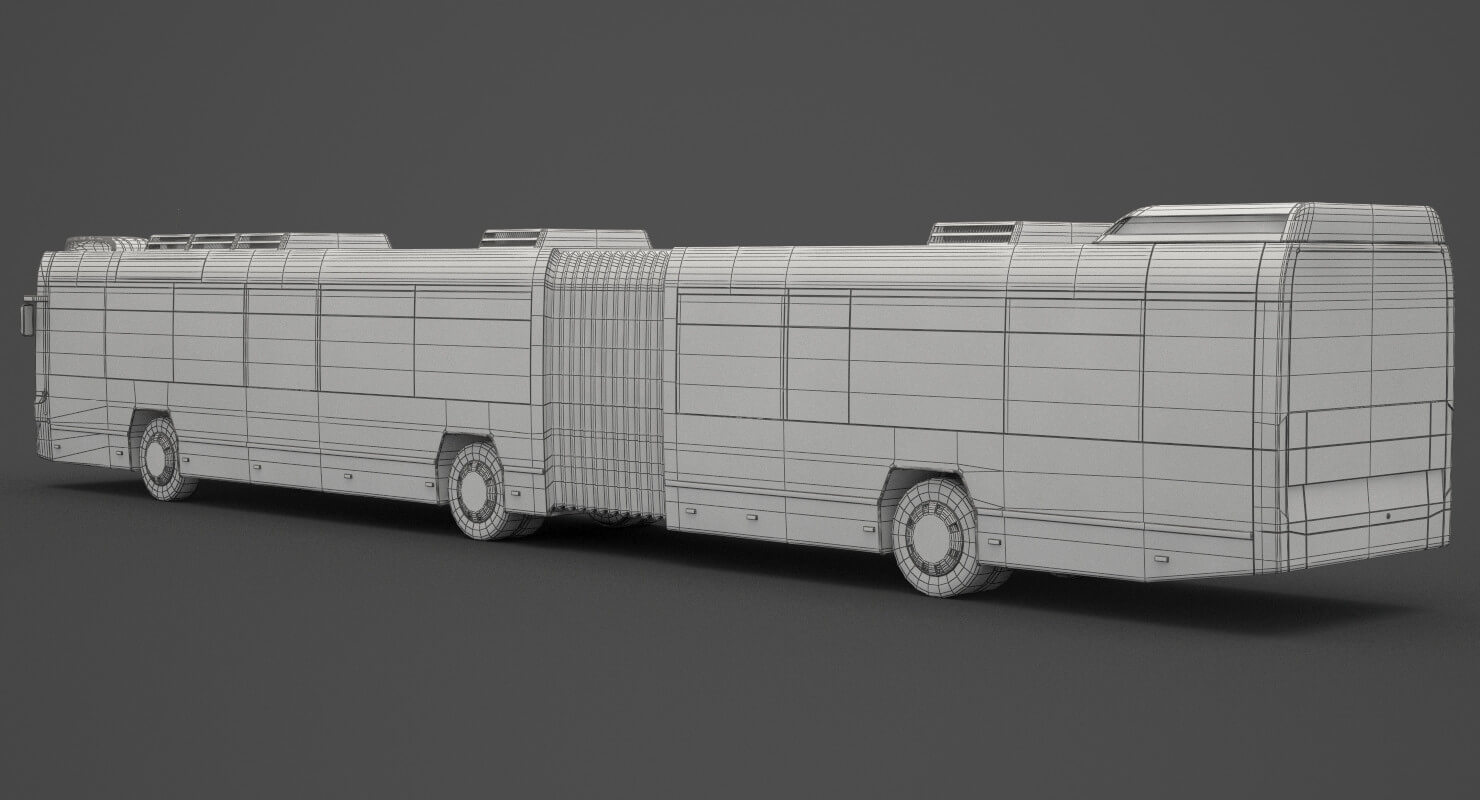 Generic Bus 02 - 3D Model by sky3dstudios69