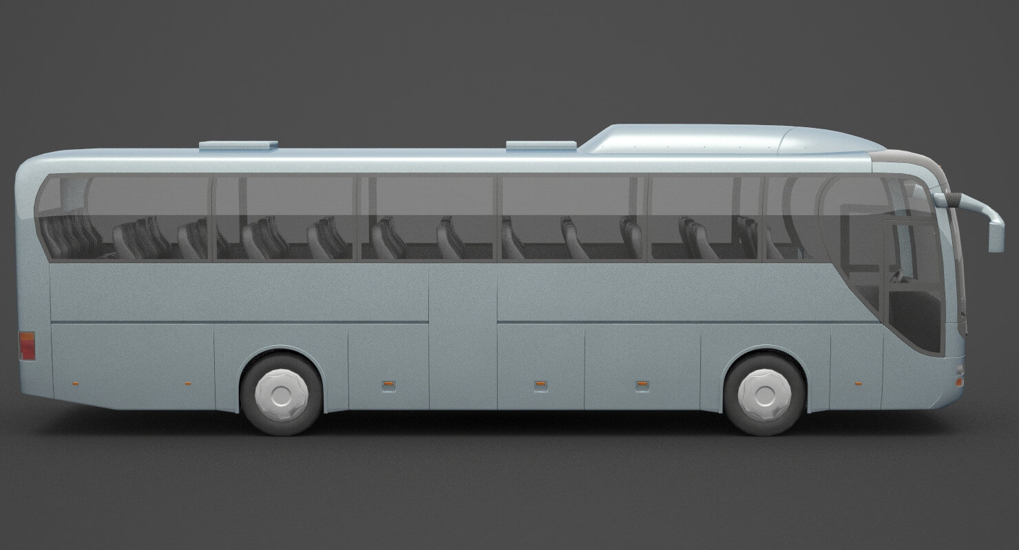 Generic Bus 03 - 3D Model by sky3dstudios69