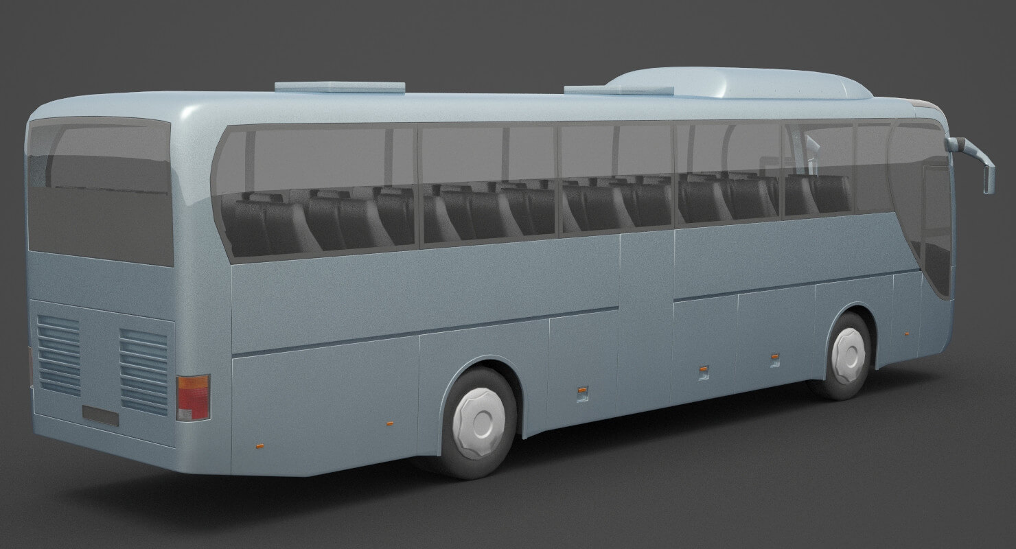 Generic Bus 03 - 3D Model by sky3dstudios69