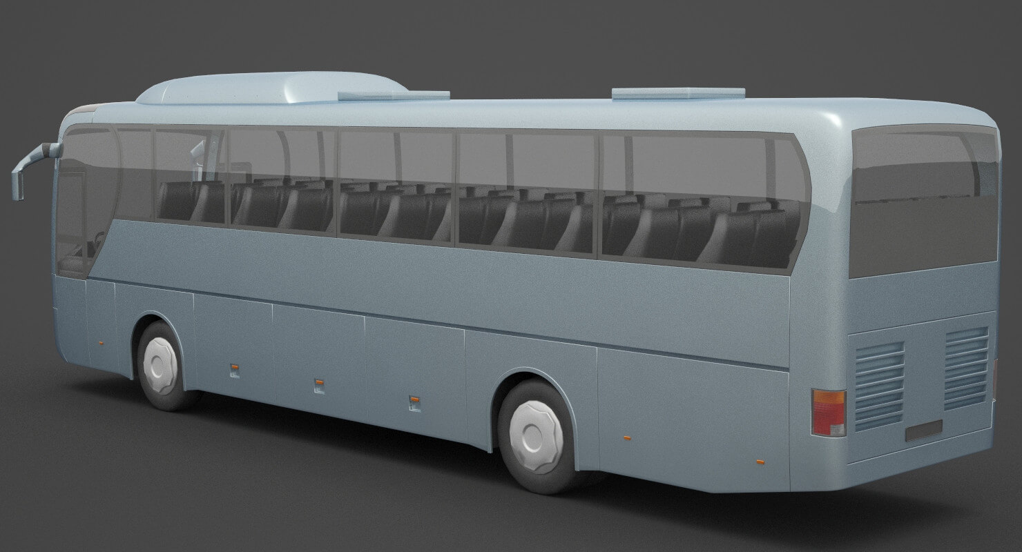 Generic Bus 03 - 3D Model by sky3dstudios69