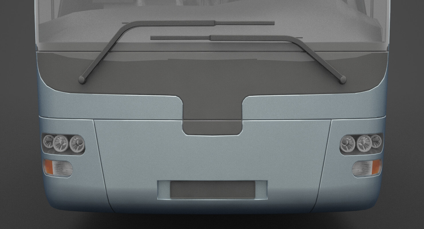 Generic Bus 03 - 3D Model by sky3dstudios69