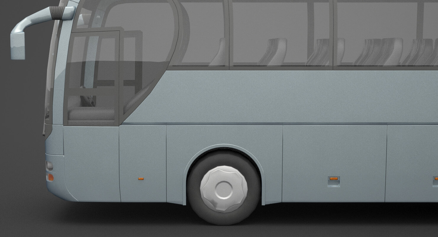 Generic Bus 03 - 3D Model by sky3dstudios69