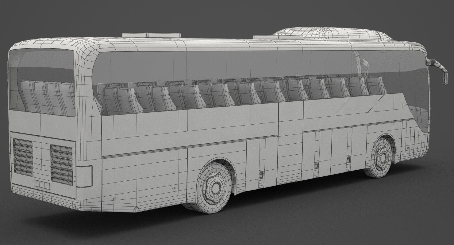 Generic Bus 03 - 3D Model by sky3dstudios69