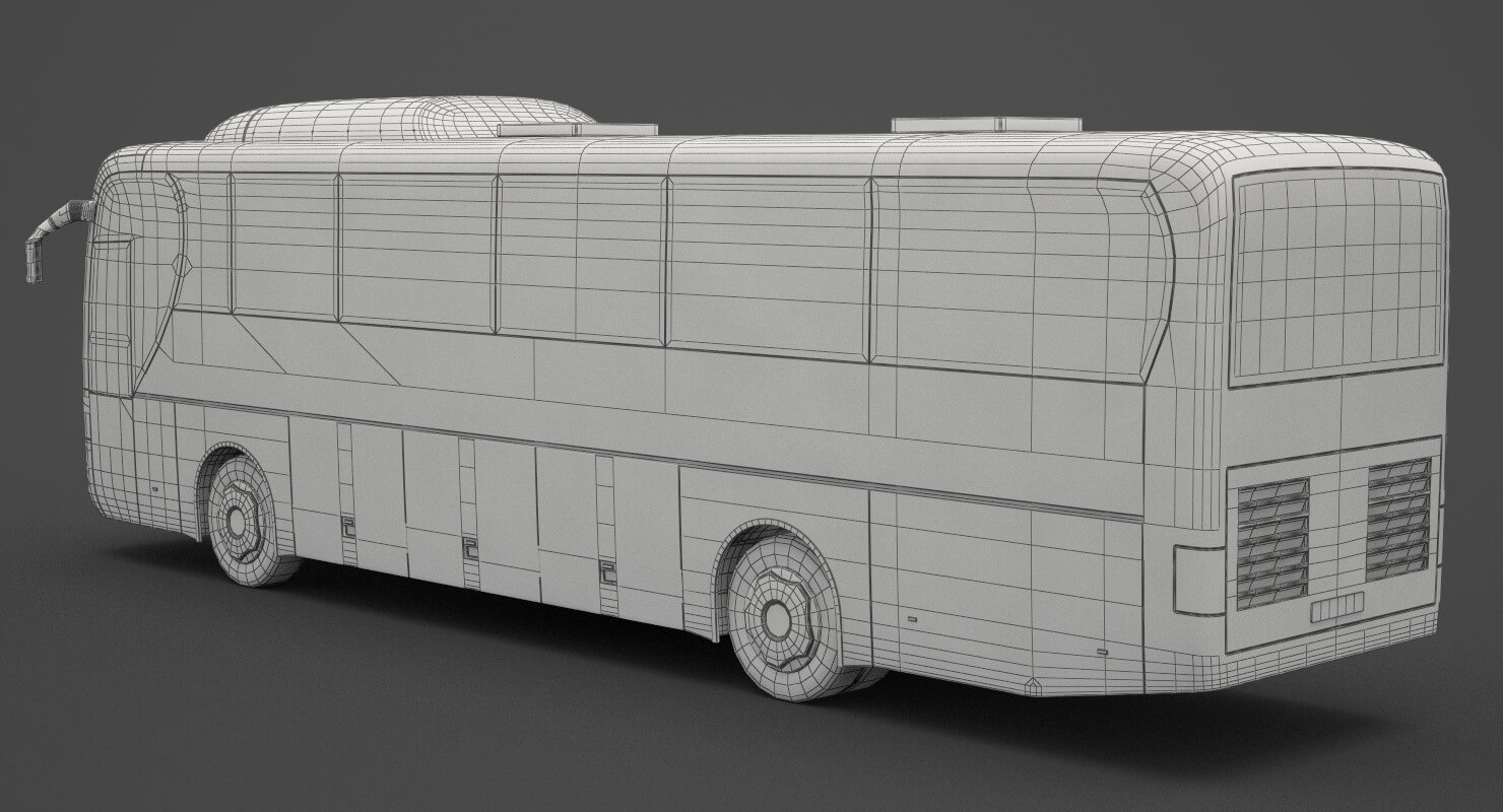 Generic Bus 03 - 3D Model by sky3dstudios69