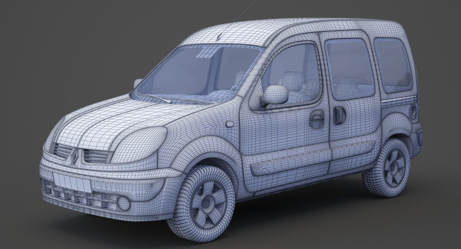 Generic Car 001 - 3D Model by sky3dstudios69
