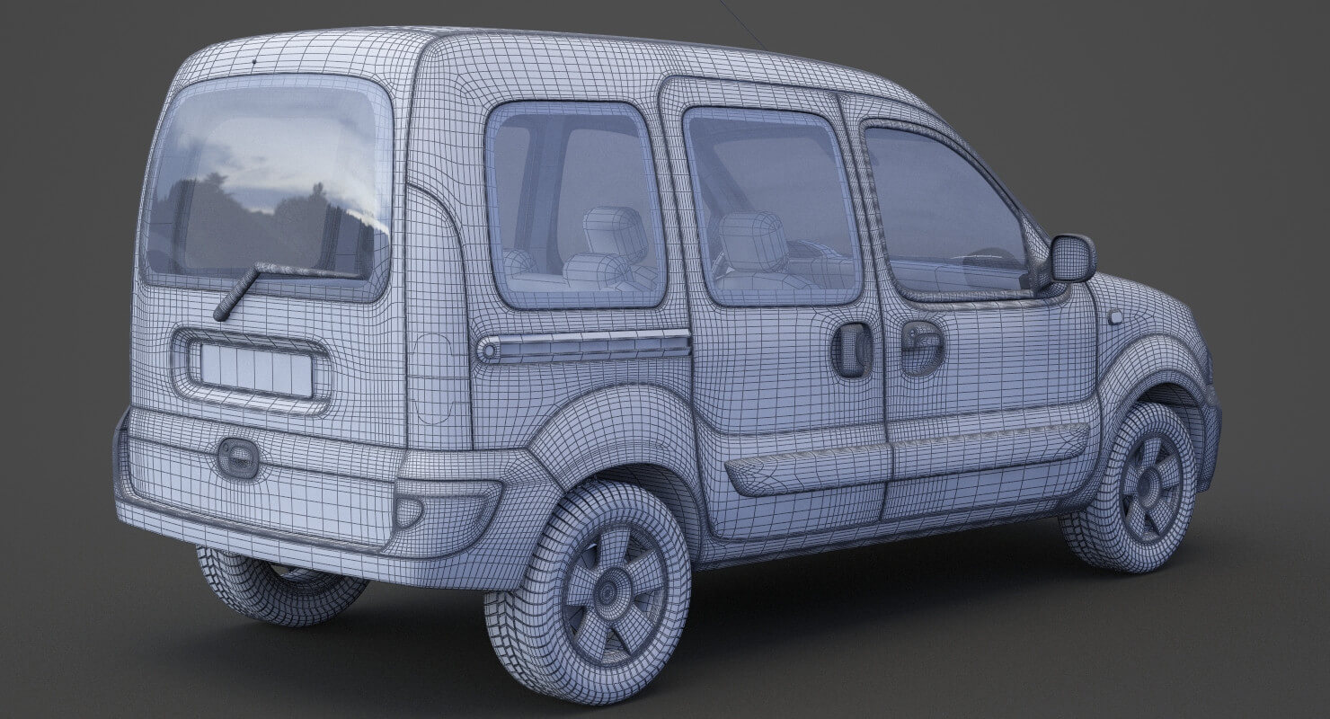 Generic Car 001 - 3D Model by sky3dstudios69