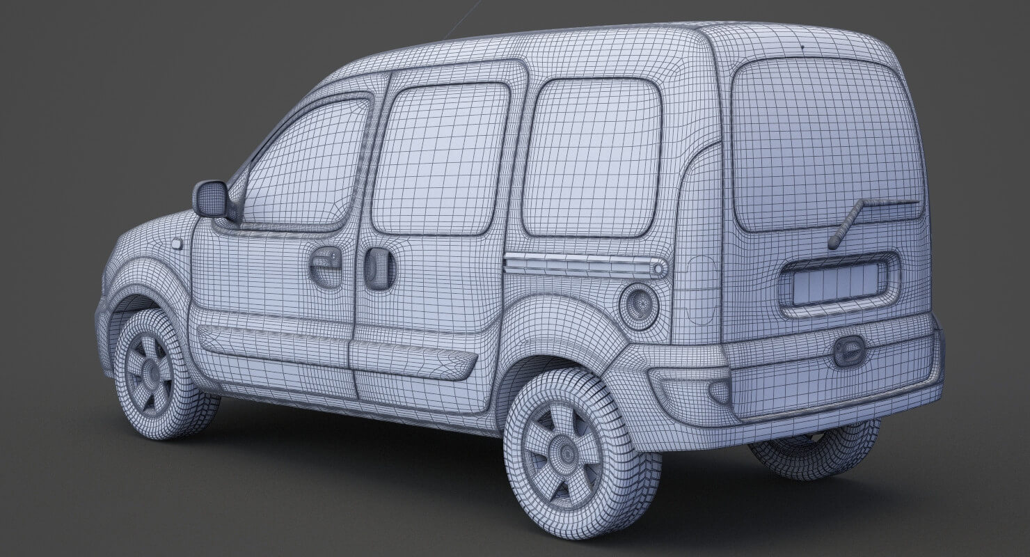 Generic Car 001 - 3D Model by sky3dstudios69