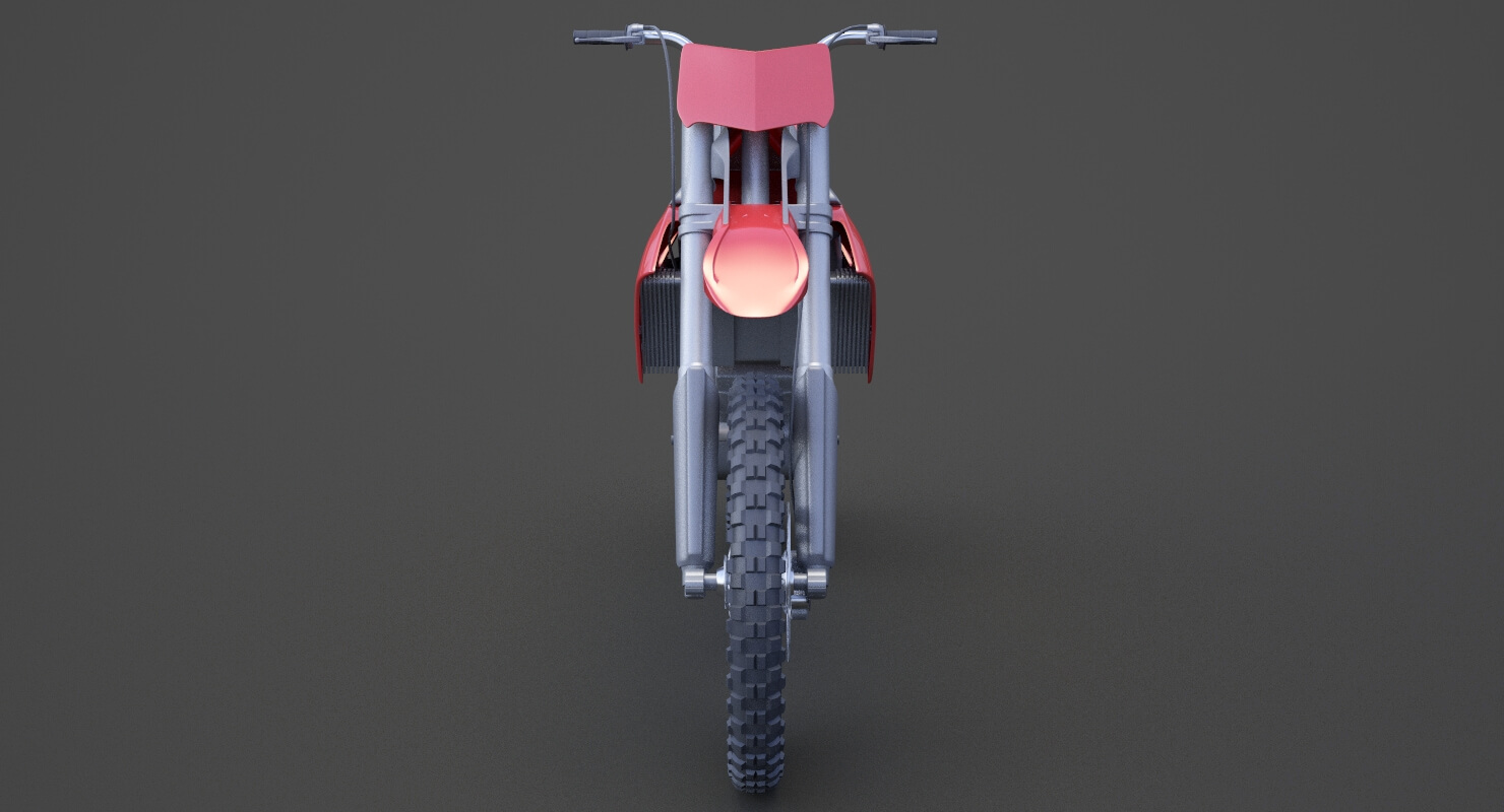 Generic Motorbike 01 - 3D Model by sky3dstudios69