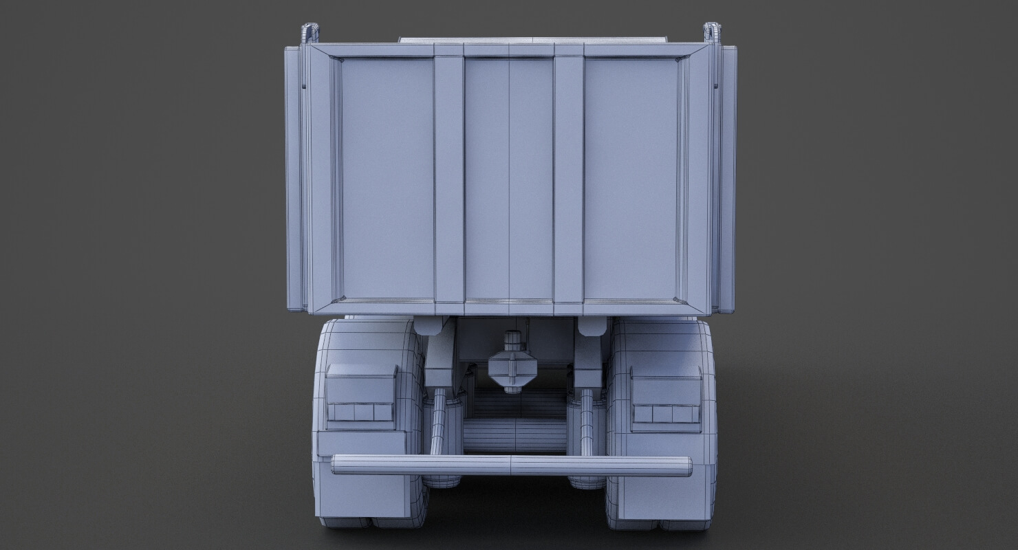 Generic Truck 02 - 3D Model by sky3dstudios69