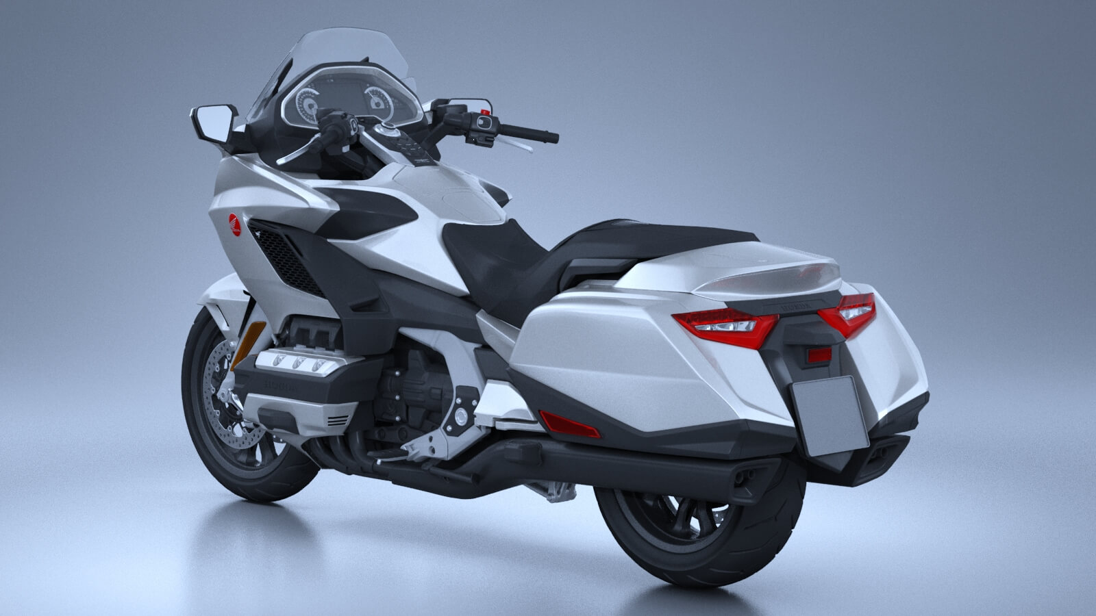 Honda GL 1800 Gold Wing 2018 - 3D Model by sky3dstudios69