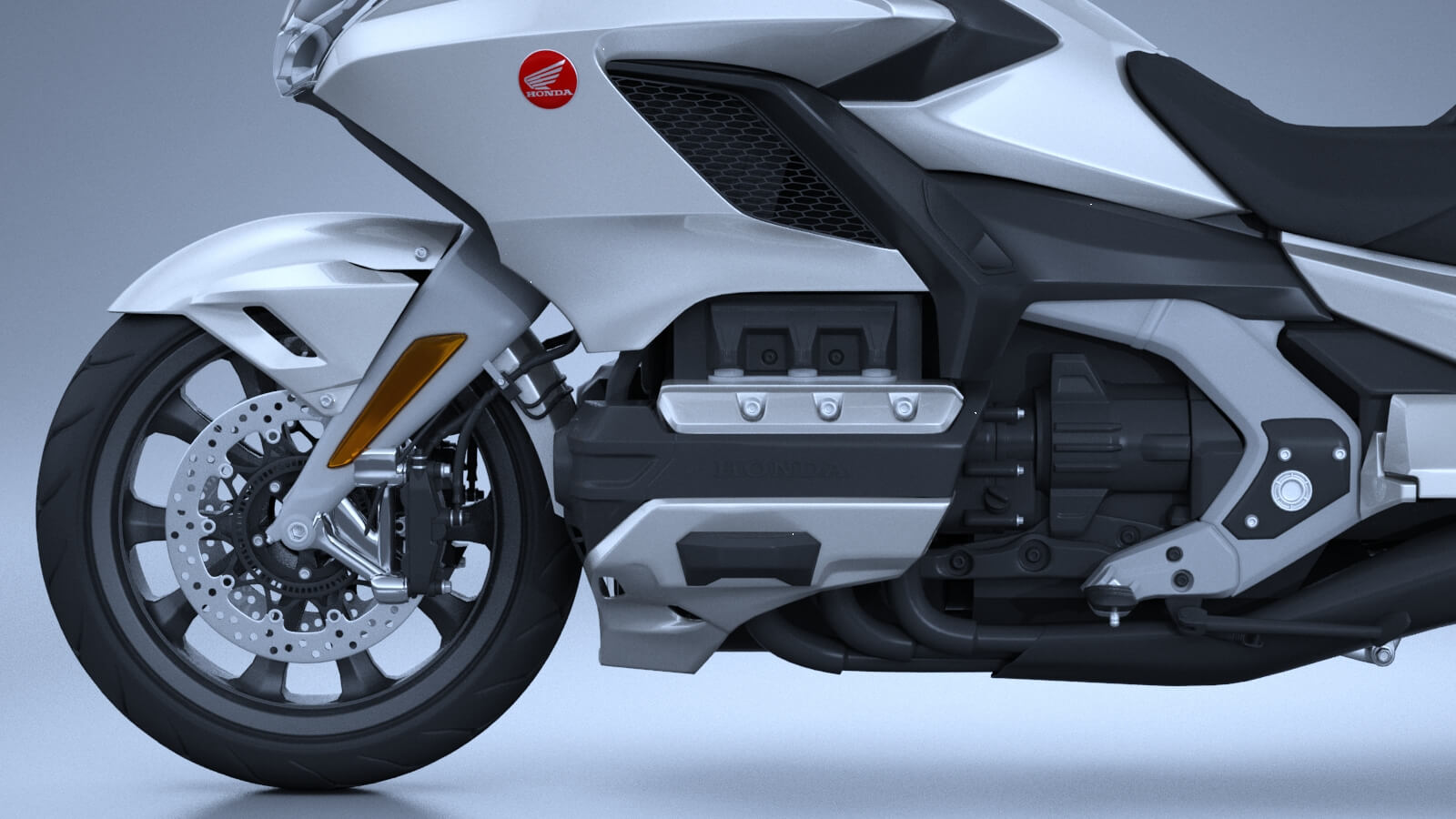 Honda GL 1800 Gold Wing 2018 - 3D Model by sky3dstudios69