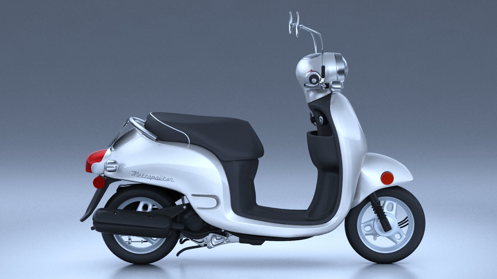 Honda Metropolitan 2013 - 3D Model by sky3dstudios69